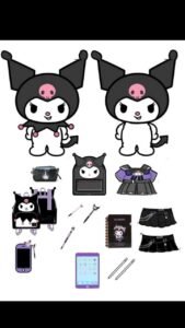 How to Draw Kuromi and My Melody - Kuromi